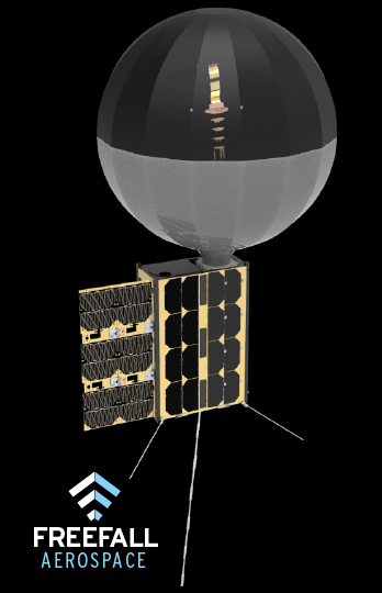 The FreeFall Aerospace Inflatable Antenna System is Ready for Launch