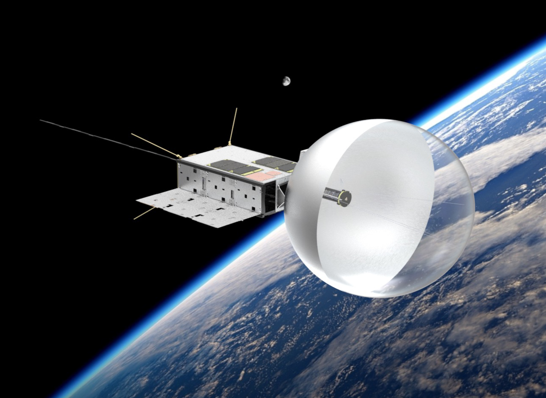 FreeFall’s Antennas Integral to CatSat Mission